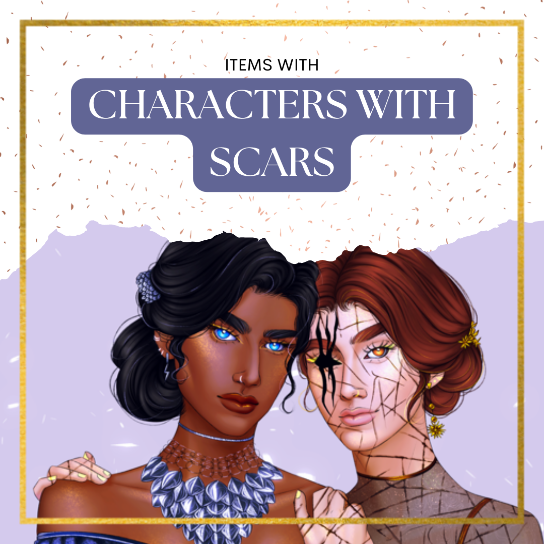 Characters with Scars – Literally Literary Designs